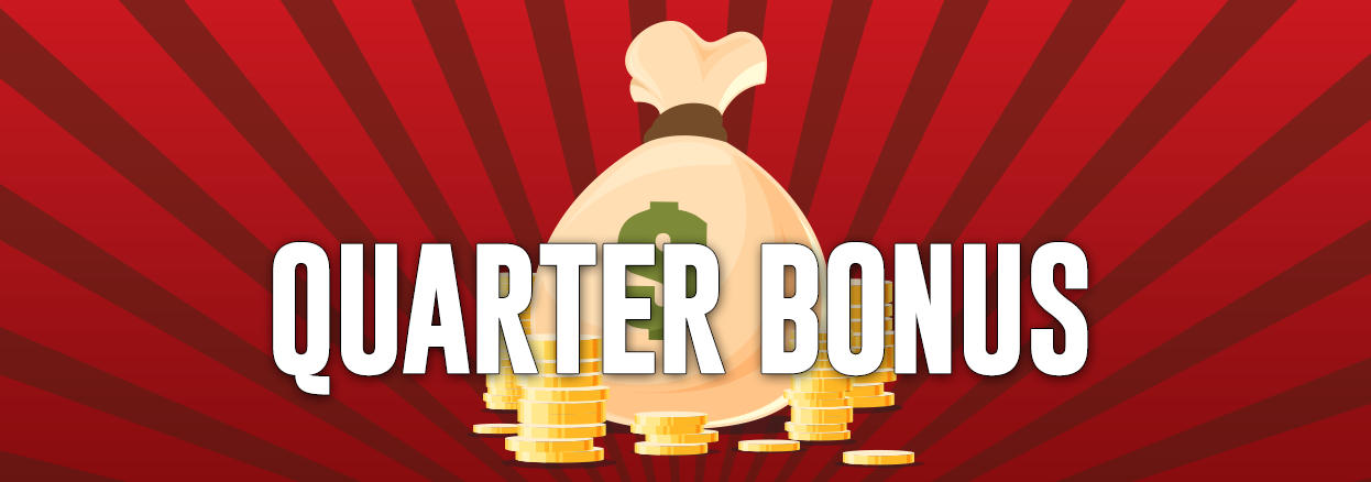 Get A 25% Bonus With Our Quarter Bonus | Fruits4Real